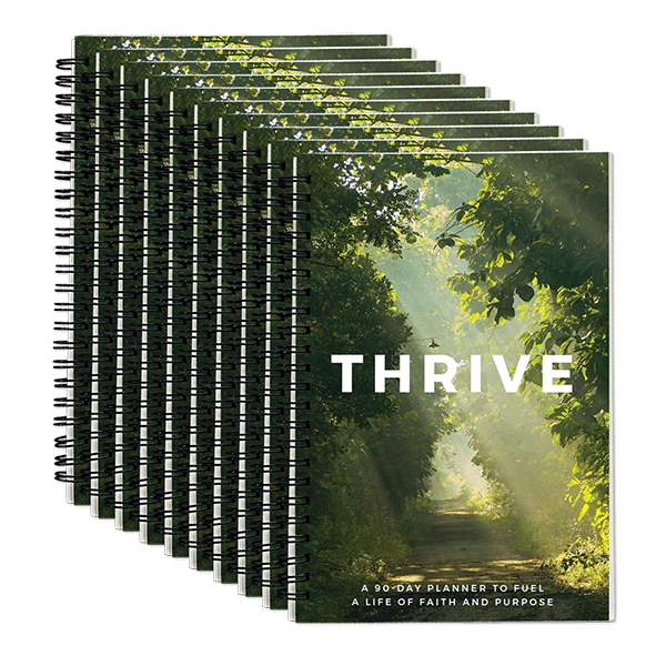 THRIVE: A 90-Day Planner 10-Pack – ChurchLeaders